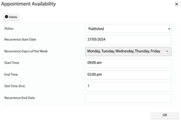 How to Configure Appointment Availability – Zoom Apps
